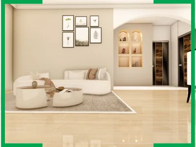 An amazing interior render 3D interior design. | Upwork