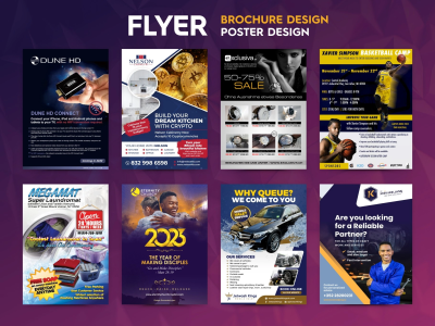 Eye-catching Flyer, Brochure, Leaflet and Poster Design | Upwork