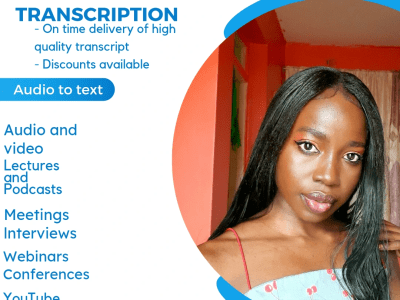 Top quality clean verbatim transcript. | Upwork