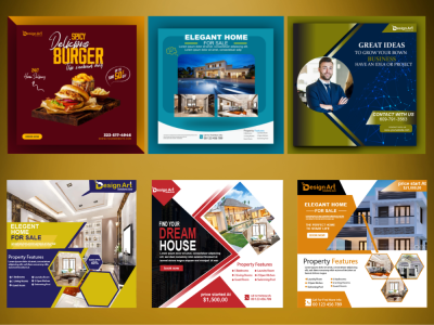 Creative and attractive social media post design for any platform. | Upwork