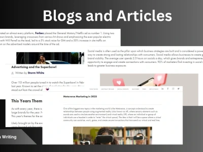 An engaging article/blog content series that will captivate your ...