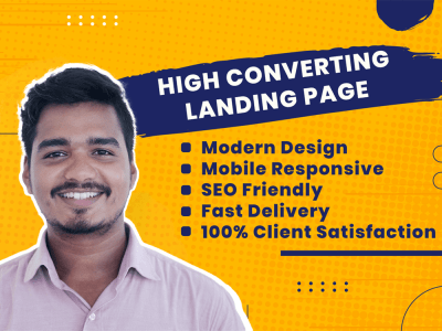 High converting WordPress landing page using elementor pro | Upwork