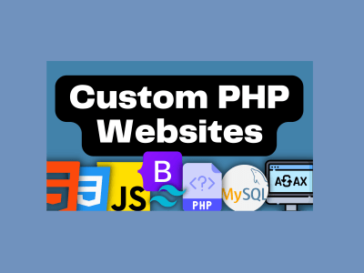 A custom PHP website fully dynamic with admin dashboard | Upwork