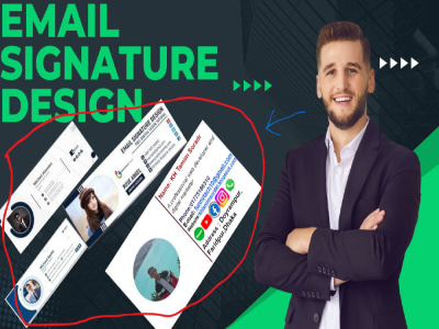Create clickable HTML email signature | Upwork
