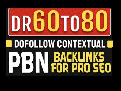 20 PBN Post DR 60 TO 80 Permanent Do follow Backlinks | Upwork