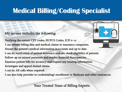 Medical billing and credentialing | Upwork