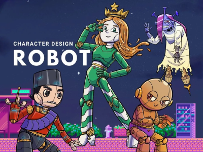 An amazing robot character design | Upwork