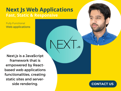 A static fast and responsive Next.js Web Application | Upwork