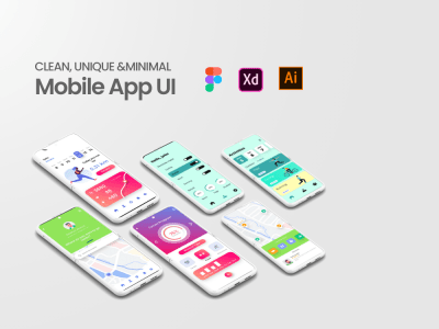 Clean UI UX design for mobile app and web pages | Upwork