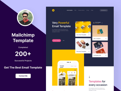 Mailchimp template with mailchimp automation | Upwork