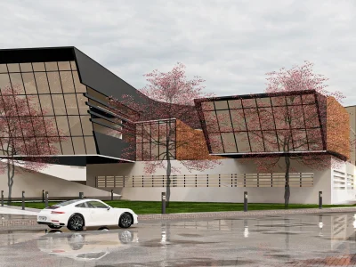 A revit 3d model in Realistic 4k Rendering on lumion 12 | Upwork