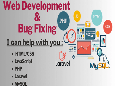 Bug fixing and developing your website using PHP, Laravel and js | Upwork