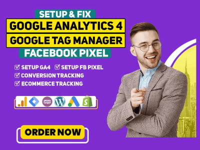 Google Analytics 4 & Facebook pixel Conversion API with GTM | Upwork