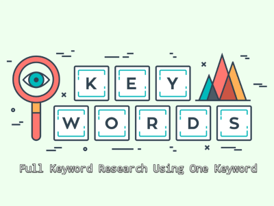 Full Keyword Research report Using One Keyword | Upwork