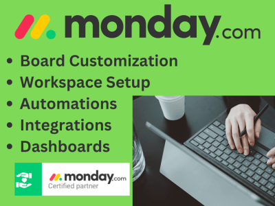Project Management, Workspace Setup and Automations on Monday CRM | Upwork