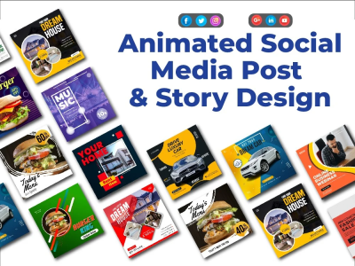 Animated banner, gif banner, 2d animation, web banner, HTML5 banner ...