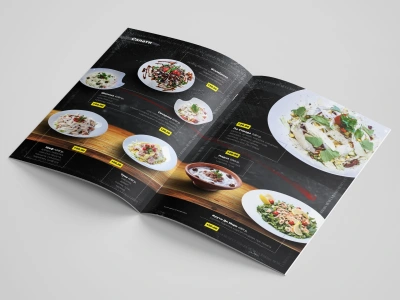 A unique restaurant menu design | Upwork