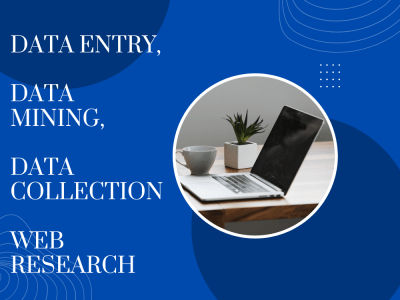 Data Entry, Data Mining, Data Collection & web research | Upwork