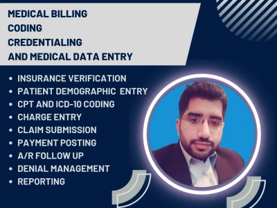 Medical billing, coding , credentialing and medical data entry | Upwork