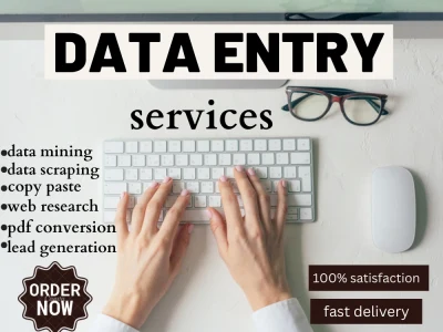 Accurate Data Entry, Data Scraping , PDF Conversion & Copy Paste | Upwork