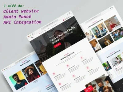 Complete responsive custom website with dynamic admin panel | Upwork