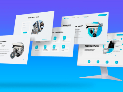Modern high-tech website of any format and level of complexity | Upwork