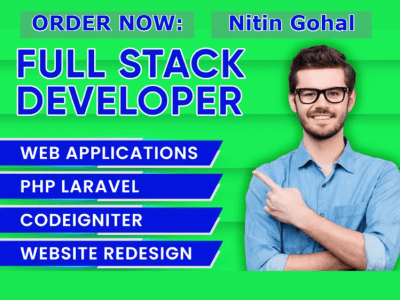 MEAN/MERN|PHP Expert|Laravel|Codeigniter Developer|Full Stack Web Developer | Upwork