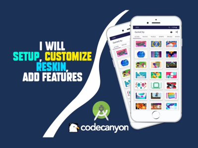 Customize, setup, reskin android app or codecanyon project | Upwork