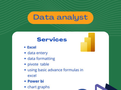Data analysis,Pivot table,Data visualization,Graphics,Charts,Dashboard ...