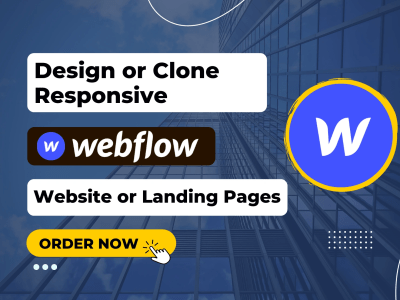 Webflow website design or convert figma, PSD, xd, pdf template to webflow | Upwork