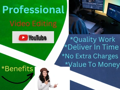 Professional Video Editing for your Youtube Channel | Upwork