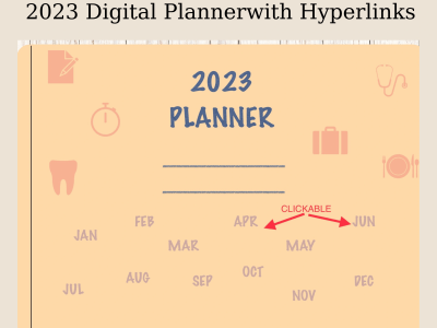 2023 Digital Planner with hyperlinks | Upwork