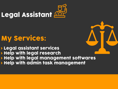 A Legal Virtual Assistant & Paralegal VA | Upwork