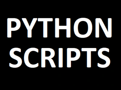 A custom Python script made to your needs. That makes routine easier ...