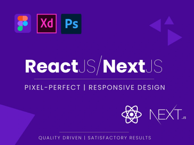 An elegant web app built with ReactJS, NextJS & Javascript \React Developer | Upwork
