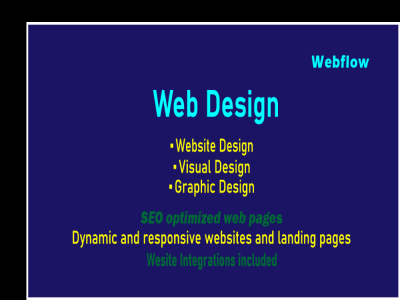 Beautiful and responsive website, dynamic webpages designed in webflow ! | Upwork