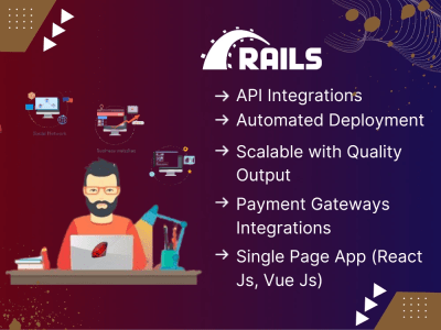A Ruby on Rails Web application or API for integrations. | Upwork