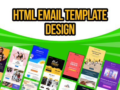 A fully functional responsive HTML email template design and developed | Upwork