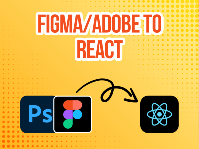Fully responsive PSD, Figma, Sketch, Adobe XD design to React & HTML5 | Upwork