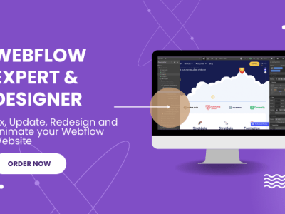 A responsive webflow website | Upwork