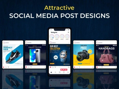 An unique and attractive social media post design | Upwork
