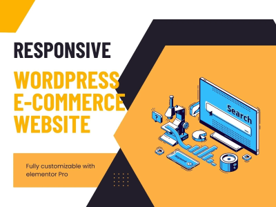 A fully customizable responsive e-commerce template built-in elementor Pro. | Upwork