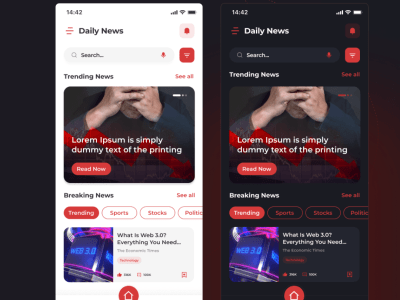Mobile App Screen UI Design | Upwork
