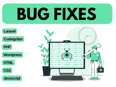 A development & bugs fixing,errors in PHP, laravel, Refactoring Old Project | Upwork