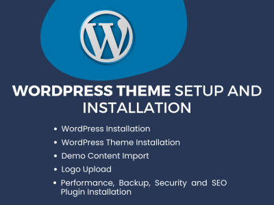 WordPress installation with Theme setup | Upwork