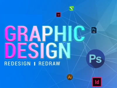 Graphic design redesign or redraw works according to your need | Upwork