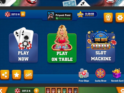 Blackjack 21 - Card Game UI Design | Upwork