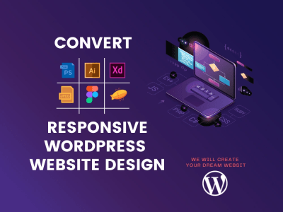 PSD, XD, Figma to WordPress Website with responsive | Upwork