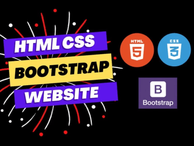 A responsive HTML CSS bootstrap website design | Upwork