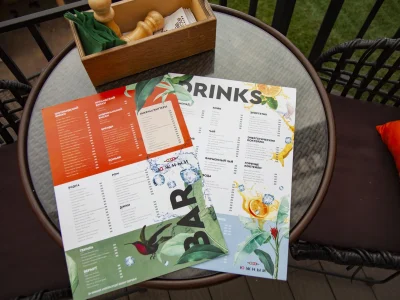 A high end selling print-ready menu design | Upwork